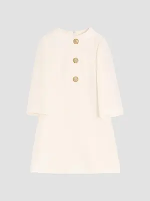 Valentino Garavani Crepe Couture Short Dress - Ivory