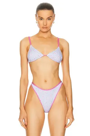 Heavy Manners Heavy Manners X Elsa Hosk Double String Bikini Top Charlot