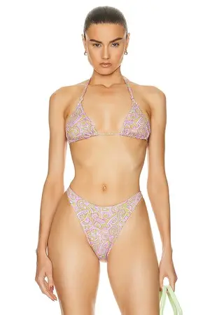 Heavy Manners Heavy Manners X Elsa Hosk Double String Bikini Top Marquise