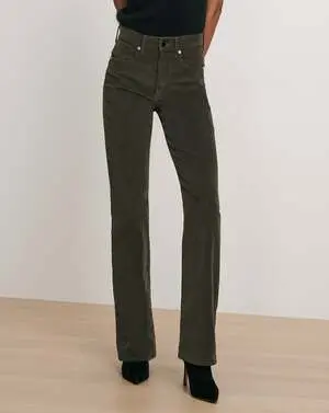 Veronica Beard Cameron Corduroy Bootcut Pant