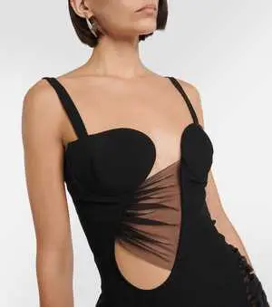 NENSI DOJAKA Cutout Mini Dress