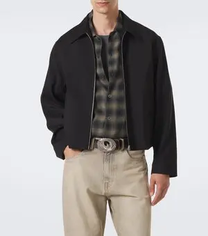 Our Legacy Worsted Wool Jacket - Black