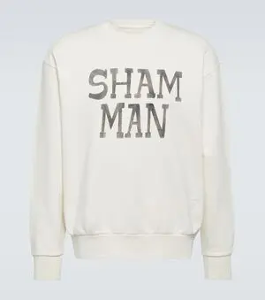 JW Anderson X Michael Clark Printed Cotton Jersey Sweatshirt - Beige