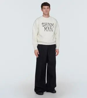 JW Anderson X Michael Clark Printed Cotton Jersey Sweatshirt