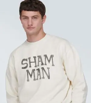 JW Anderson X Michael Clark Printed Cotton Jersey Sweatshirt