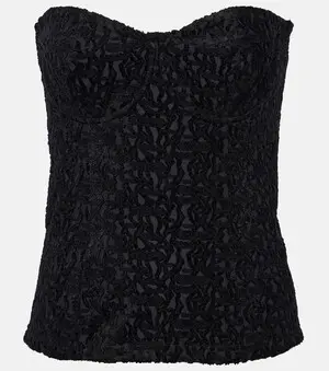 Isabel Marant Étoile Dolina Strapless Top - Black