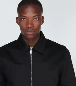 Rick Owens Cotton Twill Jacket
