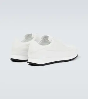 John Lobb Foundry Ii Leather Low-top Sneakers - White