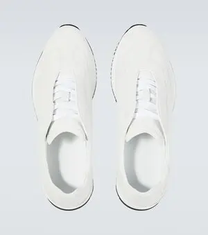 John Lobb Foundry Ii Leather Low-top Sneakers - White