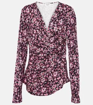 MARANT ETOILE Lyss Ruched Top