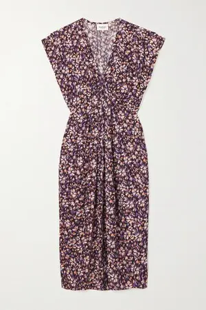 MARANT ETOILE Epolia Printed Crepe Dress