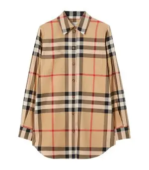 Burberry Burberry Check Shirt Neutrals