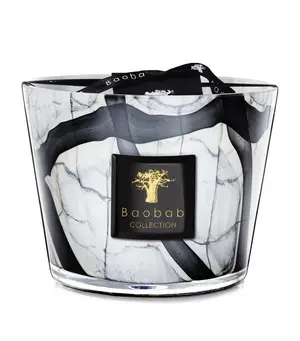 BAOBAB COLLECTION Stones Marble Candle - Grey