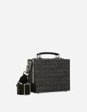 Dolce & Gabbana Coated Jacquard Box Bag