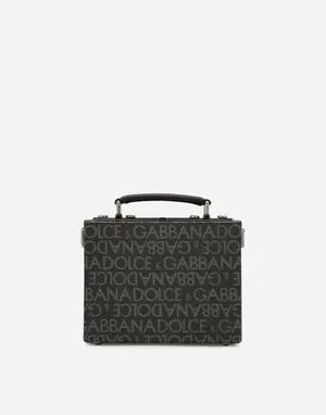 Dolce & Gabbana Coated Jacquard Box Bag