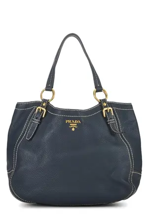 Prada Vitello Daino Sacca 2 Manici Top Handle Bag