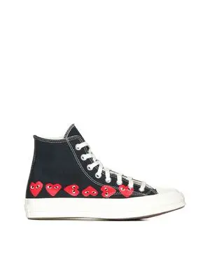 Play Comme Des Garcon Sneakers - Black