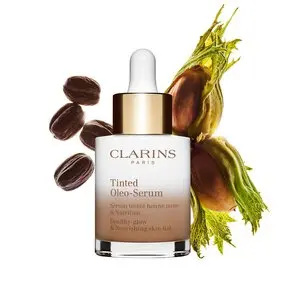 Clarins Tinted Oleo-serum Foundation - Hydrating Skin Tint Face Serum 7