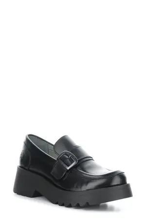 Fly London Maui Platform Loafer