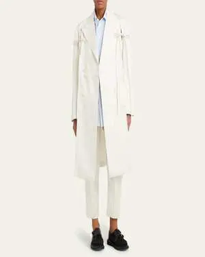 SETCHU Button Down Poplin Shirt - Ltblue