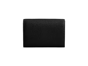 COACH Polished Pebble Leather Essential Mini Trifold Wallet Wallet Handbags