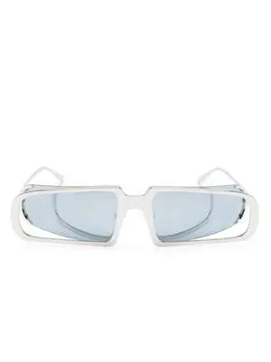 Henrik Vibskov Henrik Vibskov Oversized Sunglasses Silver-tone