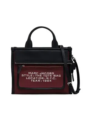 Marc Jacobs Women's The Inside Out Jacquard Medium Tote Bag - Cherry - Cherry