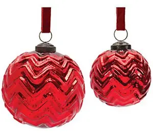 MELROSE Ball Ornament Mercury Glass