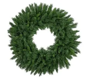 NORTHLIGHT 36' Lush Mixed Pine Artificial Chris Tmas Wreath - One-color