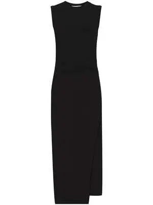 Proenza Schouler White Label Asymmetric Jersey Midi Dress