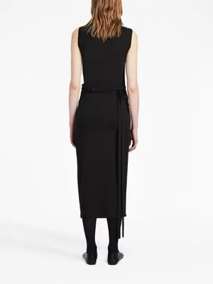 Proenza Schouler White Label Asymmetric Jersey Midi Dress