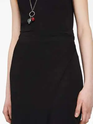 Proenza Schouler White Label Asymmetric Jersey Midi Dress