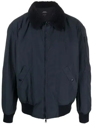 A.p.c. Collared Bomber Jacket