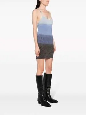 Gcds Striped Degradé Minidress