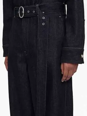 JIL SANDER Belted Wide-leg Jeans