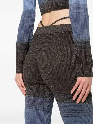 Gcds Degradé Striped Knitted Trousers