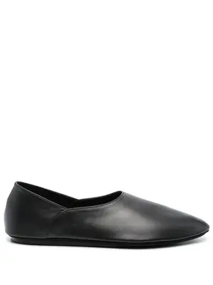 Women's Black Leather Shoes