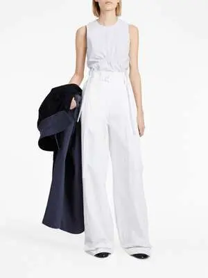 Proenza Schouler White Label Faux-leather Top