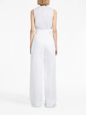 Proenza Schouler White Label Faux-leather Top