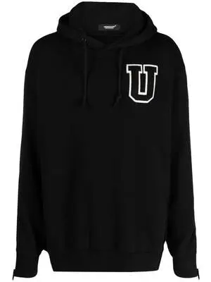 UNDERCOVERISM Logo-patch Cotton Hoodie