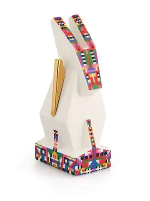 ALESSI Holyhedrics Donkey Porcelain Ornament