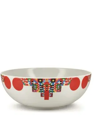 ALESSI Holyhedrics Porcelain Bowl - White