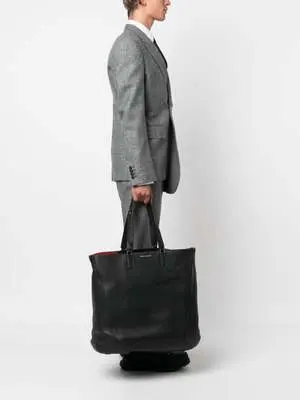 Alexander McQueen The Edge Leather Tote Bag