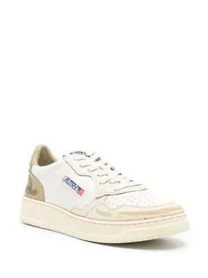 AUTRY Sup Vint Low Leather Sneakers