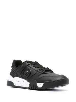 Just Cavalli Logo-patch Leather Sneakers