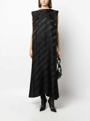 Vetements Logo-print Sleeveless Dress