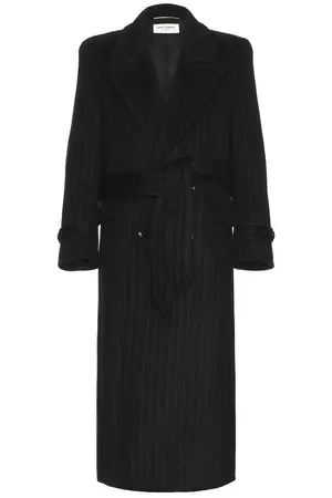 Saint Laurent Collared Coats For Men
