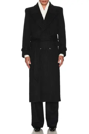 Saint Laurent Manteau Crante Coat