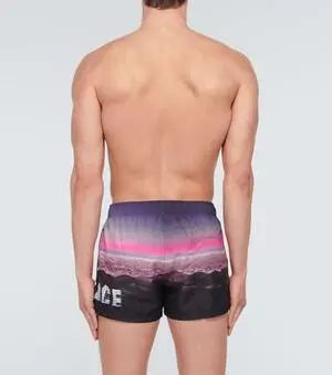 Versace Hills Swim Trunks - Multicoloured