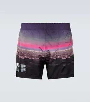 Versace Hills Swim Trunks - Multicoloured